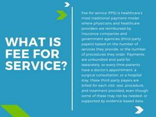 Value Based Care vs Fee For Service | PDF | Health Insurance | Insurance