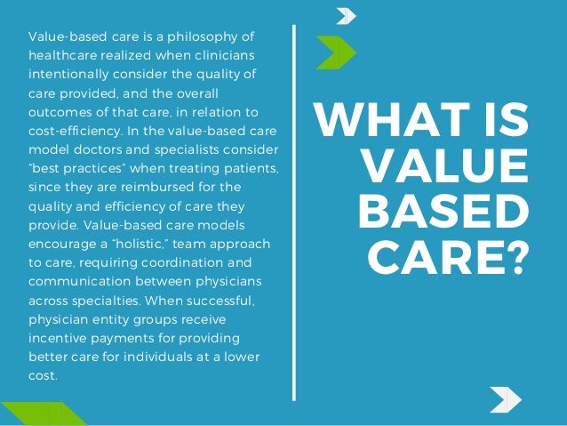 Value Based Care Vs Fee For Service