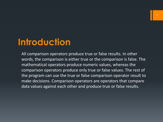 Vb decision making statements | PPTX