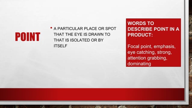 Elements and Principles of Design (Year 10) | PPT