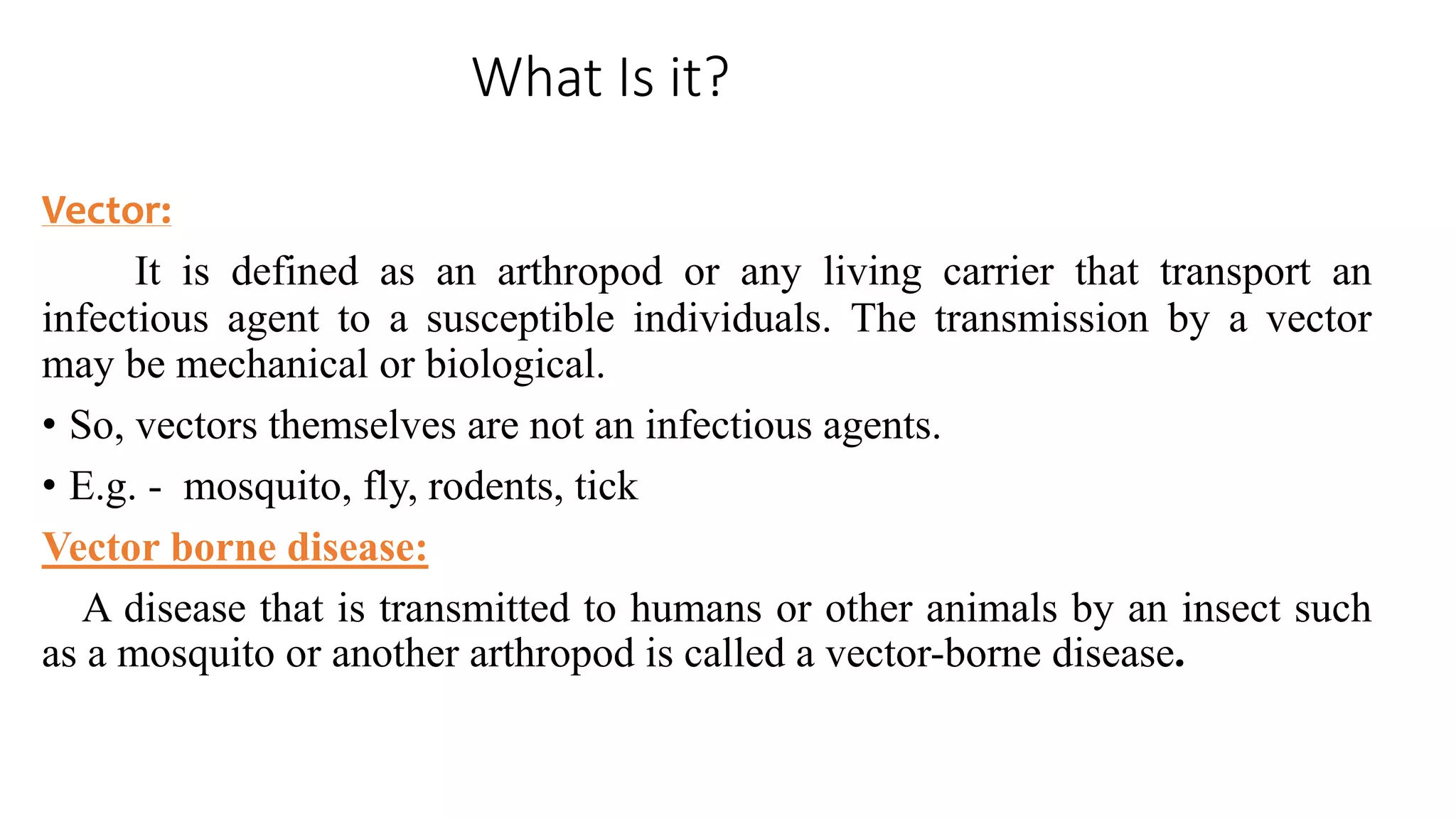 vector borne diseases and NVBDCP | PPTX
