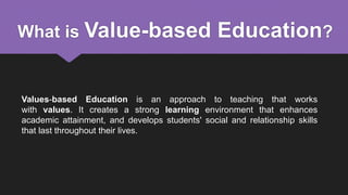 Value-based Education | PPTX
