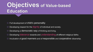 Value-based Education | PPTX
