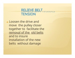 Presentation on V Belt Alignment Training .pptx