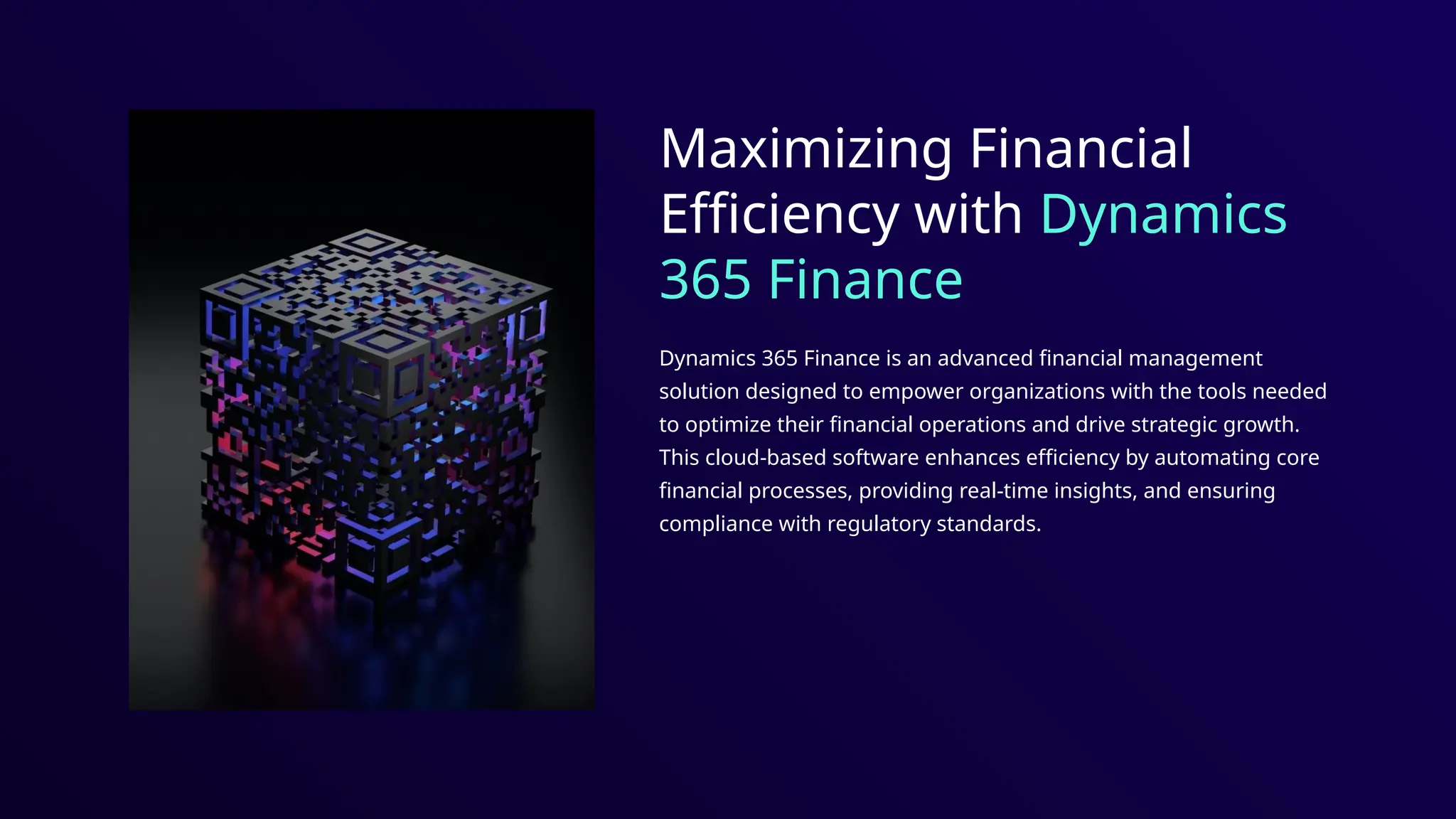 Maximizing Financial Efficiency with Dynamics 365 Finance | PPT Maximizing Financial Efficiency with Dynamics 365 Finance | PPT
