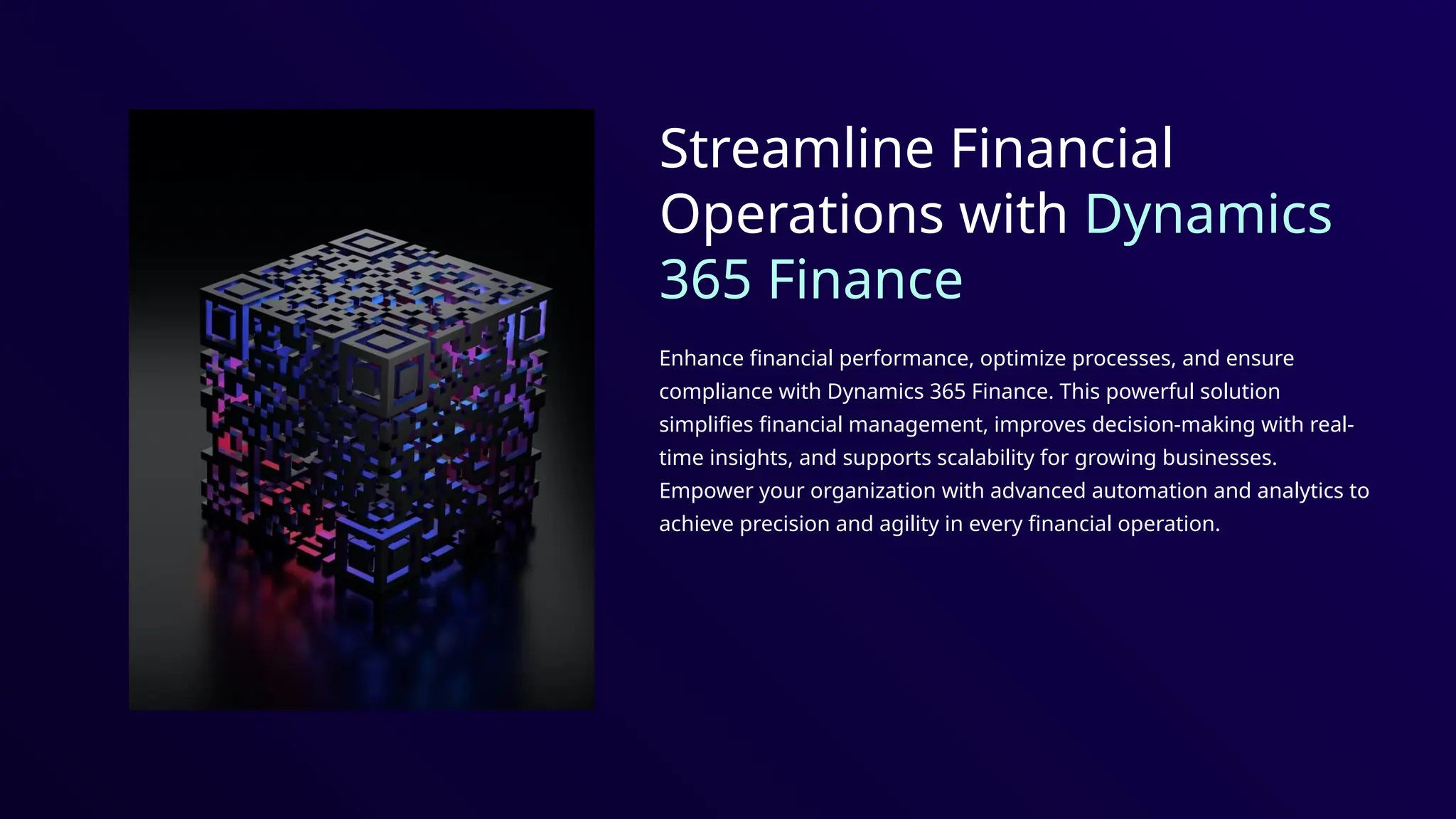 Streamline Financial Operations with Dynamics 365 Finance | PPTX