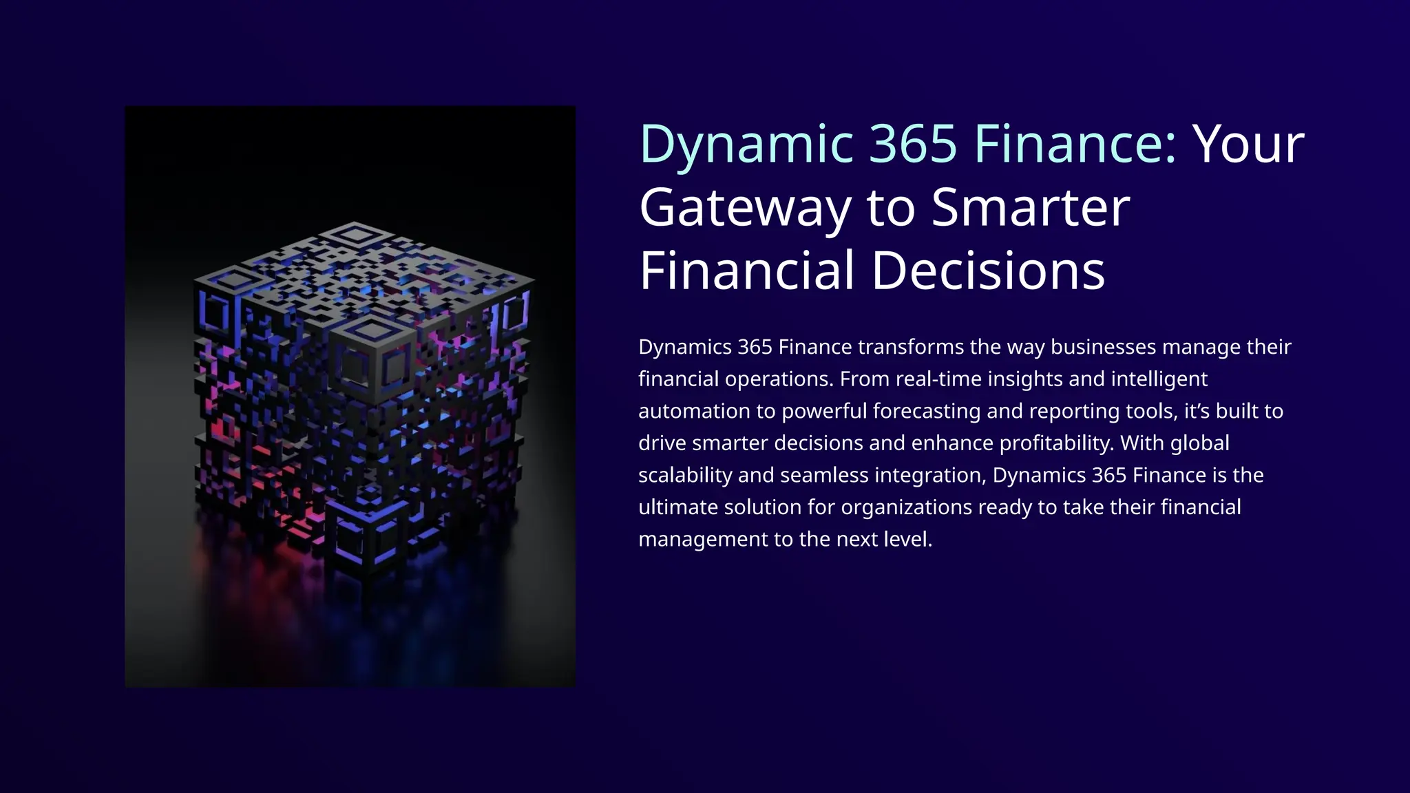 Empower Financial Excellence with Dynamics 365 Finance | PPT