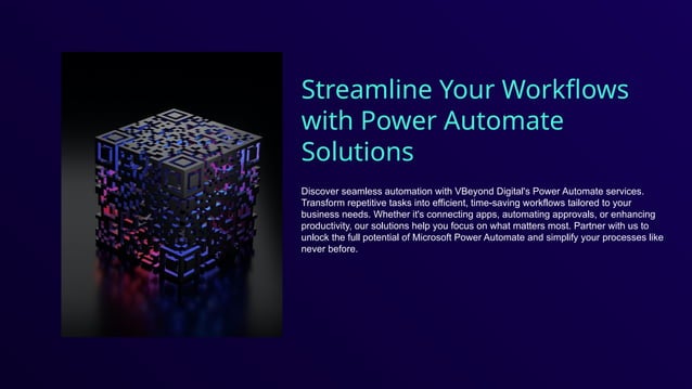 Streamline Your Workflows with Power Automate Solutions | PPT