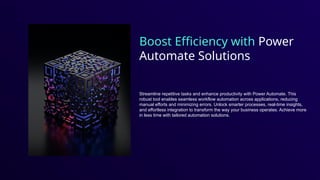 Power Automate: Workflow Automation Services | PPT