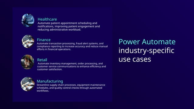 Automating Efficiency Power Automates Role In Streamlined Workflows Ppt