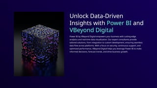 Transform Your Data into Actionable Insights with Power BI | PPTX