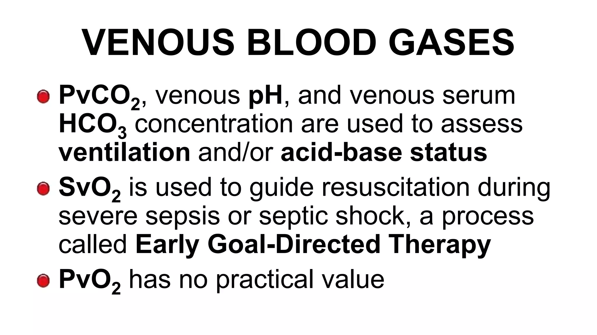 VBG or ABG analysis in Emergency Care? | PPTX