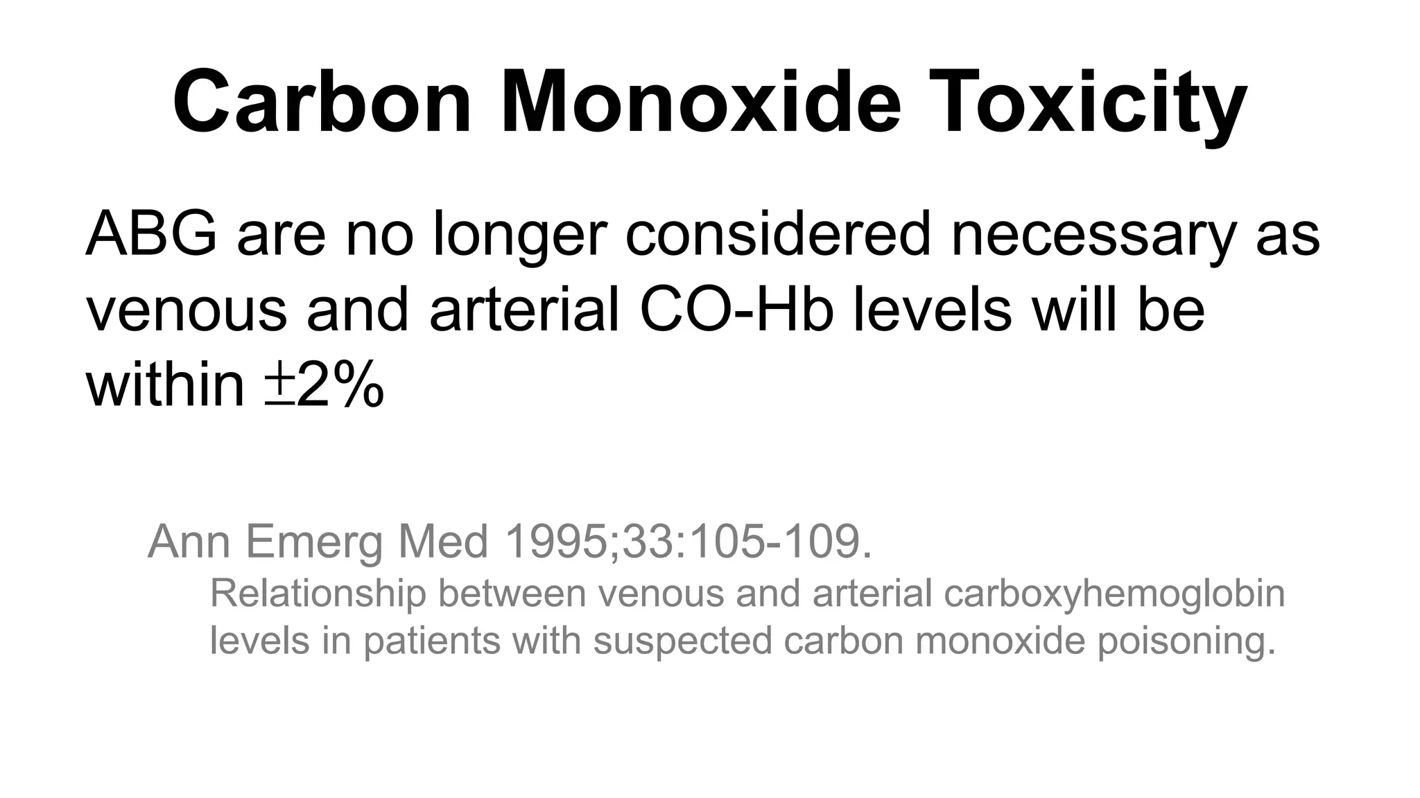 VBG or ABG analysis in Emergency Care? | PPTX