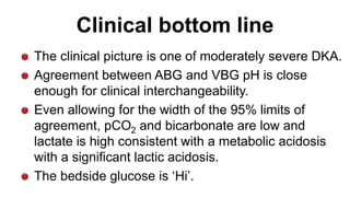 VBG or ABG analysis in Emergency Care? | PPTX