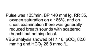 VBG or ABG analysis in Emergency Care? | PPTX