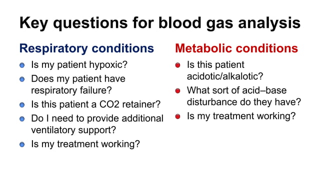 VBG or ABG analysis in Emergency Care? | PPTX