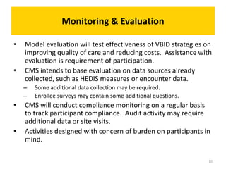 Webinar: Medicare Value-Based Insurance Design Model - Overview | PPT