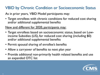 Webinar: Medicare Advantage Value-Based Insurance Design Model and Part ...