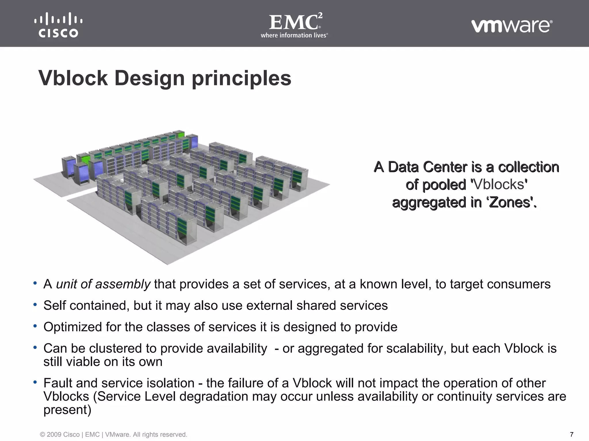 Vblock Infrastructure Packages — integrated best-of-breed packages from ...
