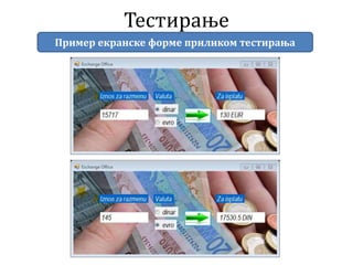 Visual Basic - Menjačnica | PPTX