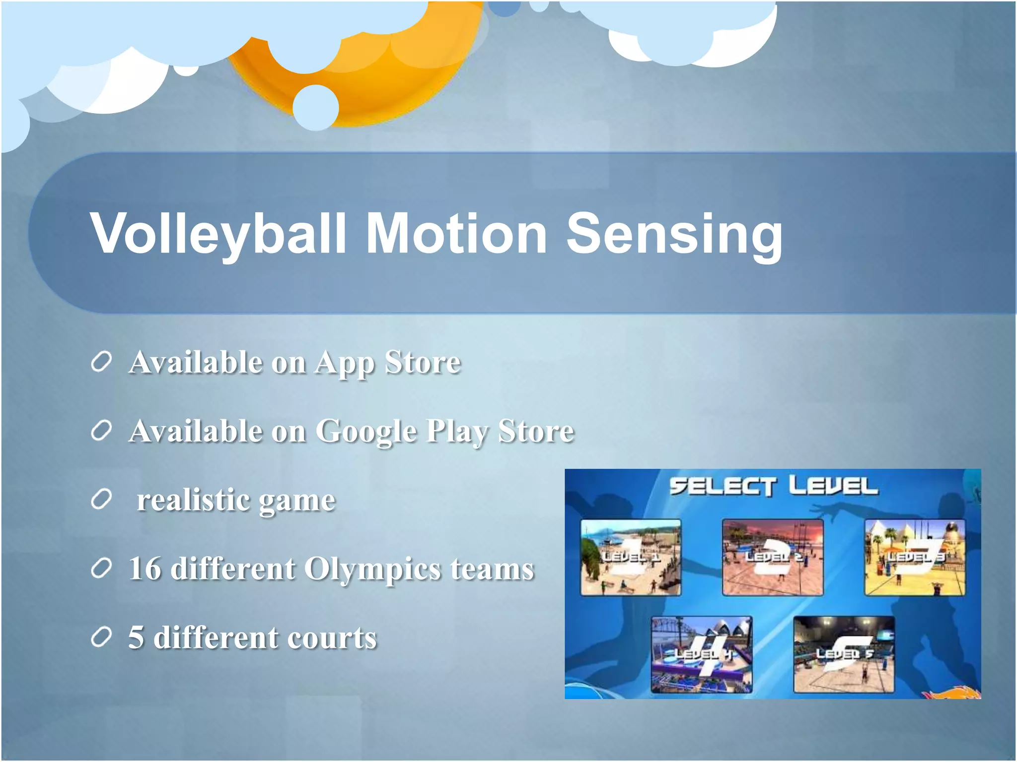 Volleyball Motion Sensing | PPT