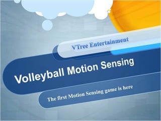 Volleyball Motion Sensing | PPTX