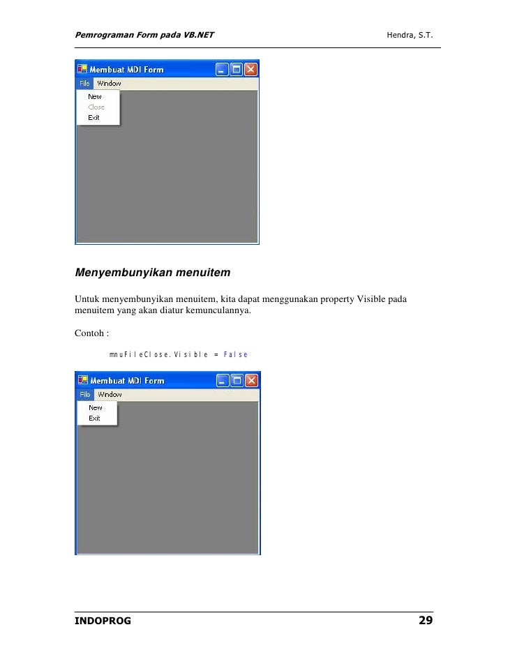 Pemrogaman Visual Basic.NET (Modul 2)