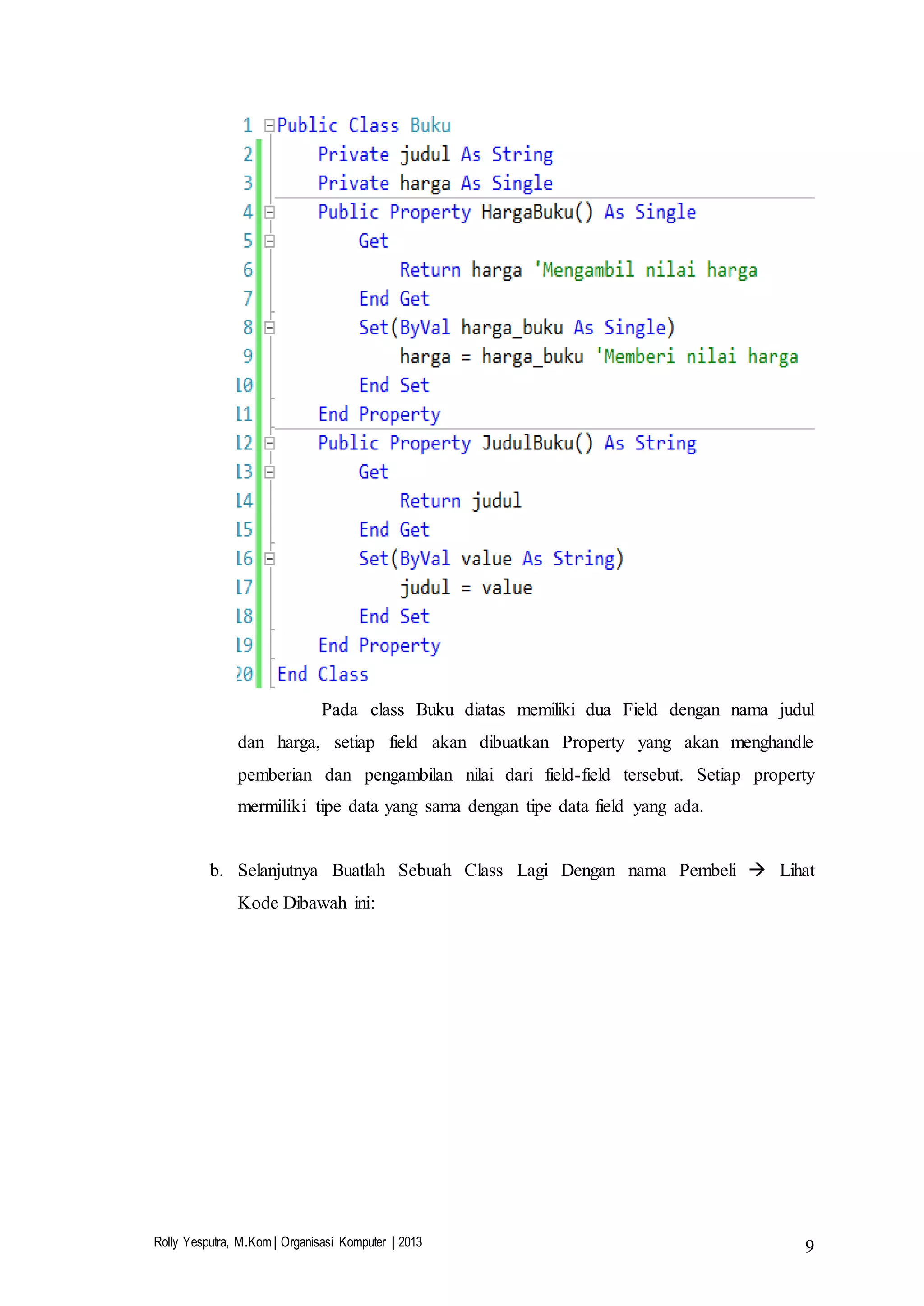 Part 9 Object Oriented Programming Lanjutan Pdf 3114