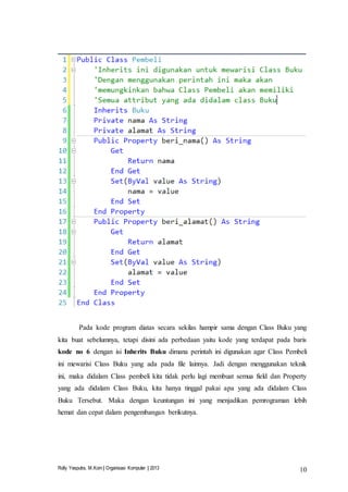 Part 9 - Object Oriented Programming Lanjutan | PDF
