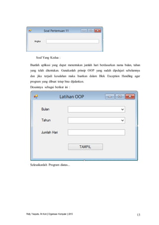Part 10 - Penanganan Kesalahan (Exception Handling) | PDF