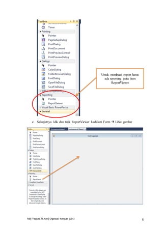 Part 13 - Menampilkan Laporan Sederhana | PDF