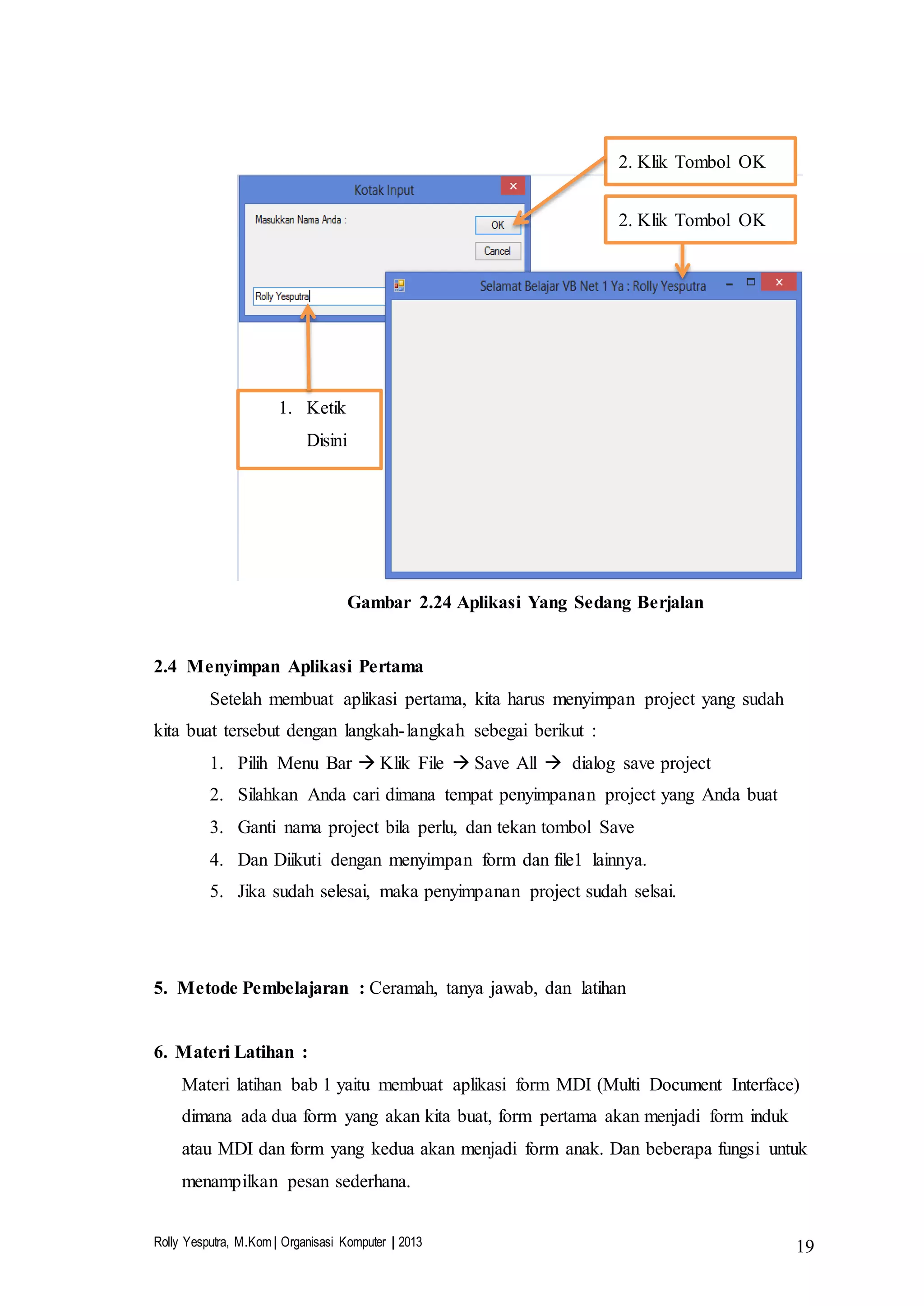 Part 2 - PENGENALAN VISUAL STUDIO 2010 | DOCX