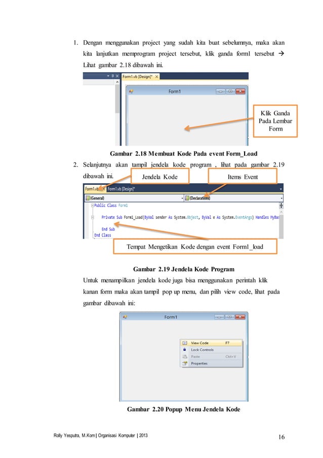 Part 2 - PENGENALAN VISUAL STUDIO 2010 | DOCX