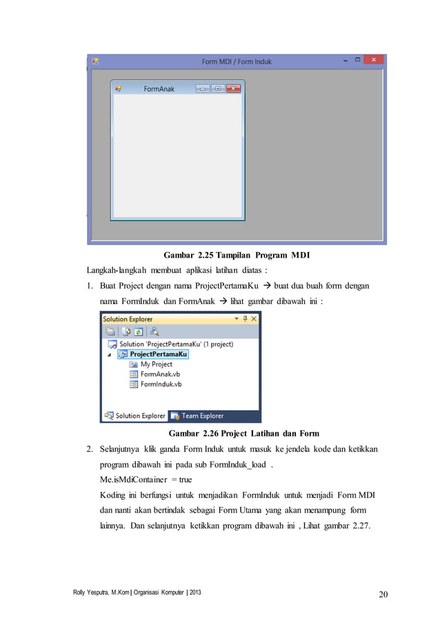 Part 2 - PENGENALAN VISUAL STUDIO 2010 | DOCX