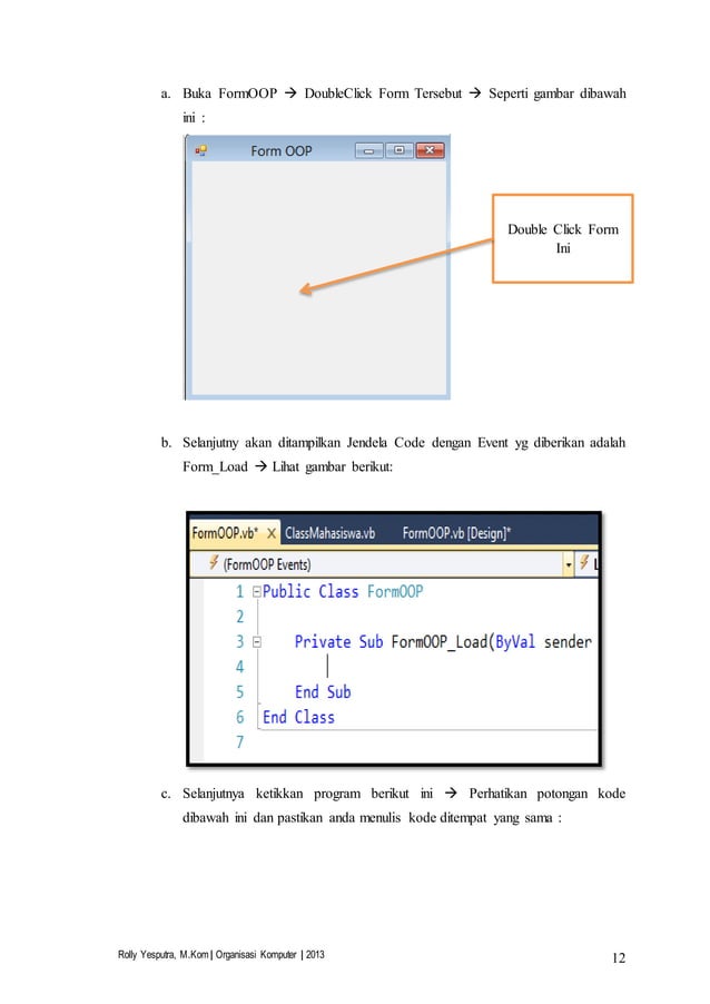 Part 8 Object Oriented Programming Pdf