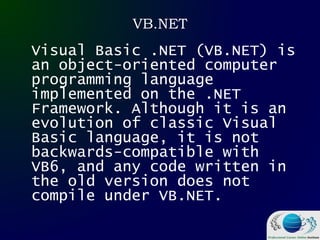 Visual Basic IDE Introduction | PDF