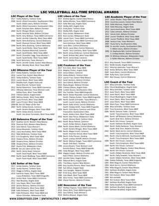 WT Volleyball Game Notes (11-16-17) | PDF