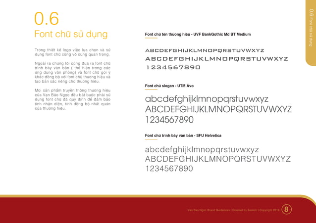 Bộ quy chuẩn thiết kế logo thủ công mỹ nghệ Vạn Bảo Ngọc | PDF