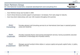 Axon Partners Group Consulting 2015 | PPT