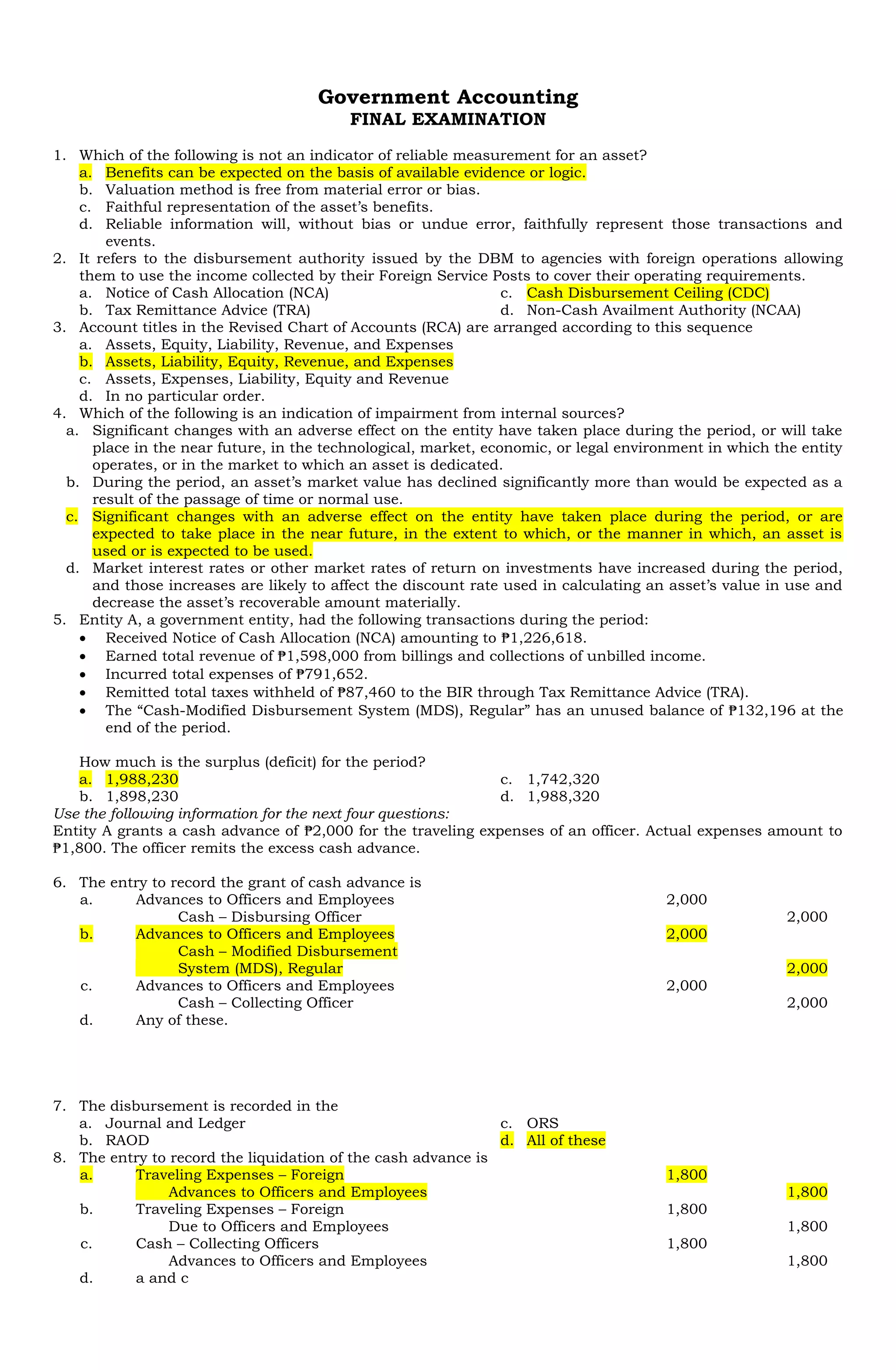 Vbook.pub government accounting-final-examination-with-answer-and ...