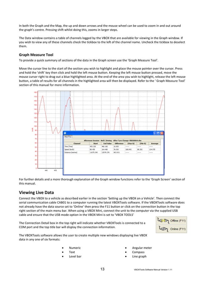 Vbox tools software manual english | PDF