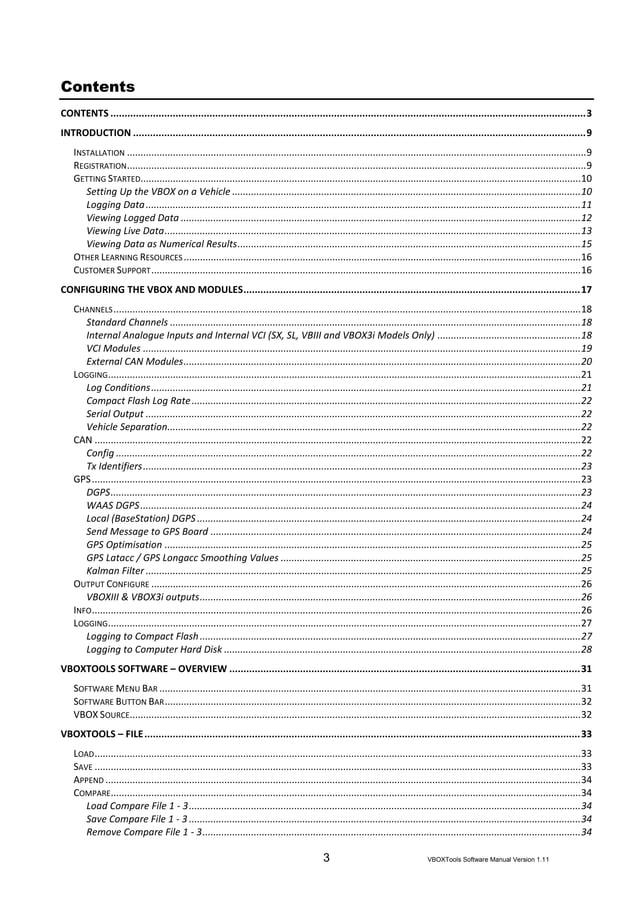 Vbox tools software manual english | PDF