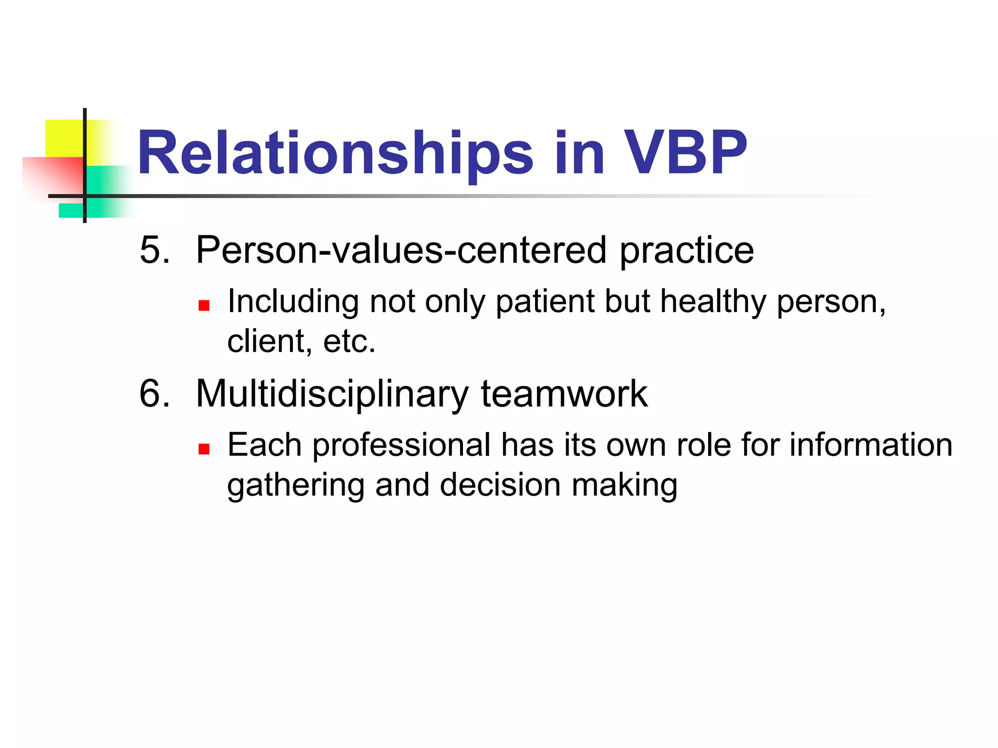 Values-based practice | PPTX