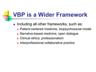 Values-based practice | PPTX