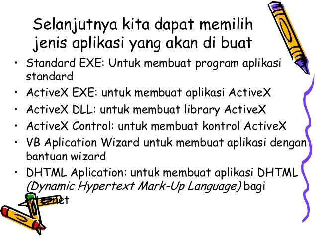Bahasa pemograman Untuk Pemula: Pemograman Visual Basic