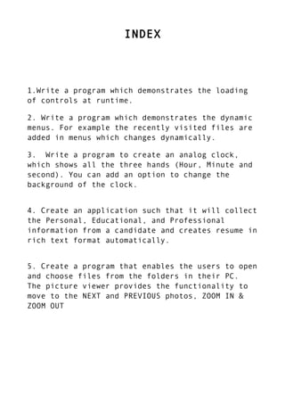 Visual Basic(Vb) practical | PDF