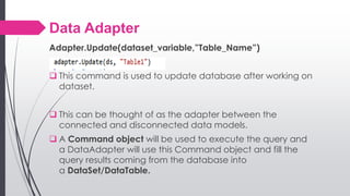 Disconnected Architecture and Crystal report in VB.NET | Databases | Computer Software and ...