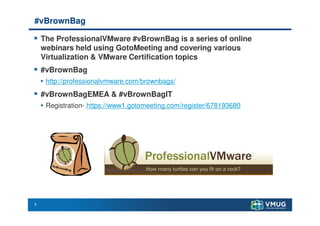 vBrownBagIT-Session3 | PPT