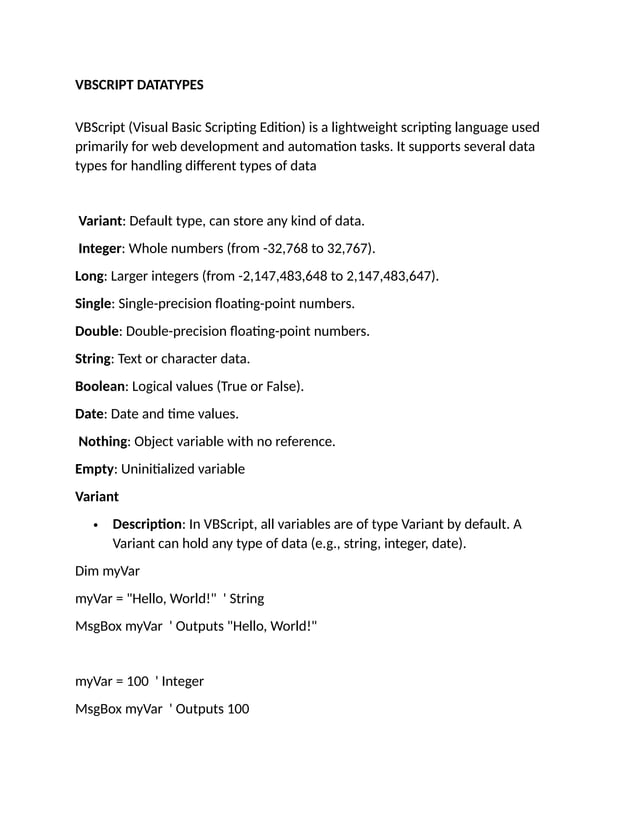 VBScript datatypes and control structures.docx