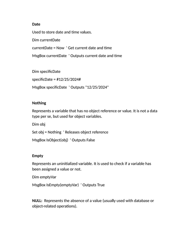 VBScript datatypes and control structures.docx